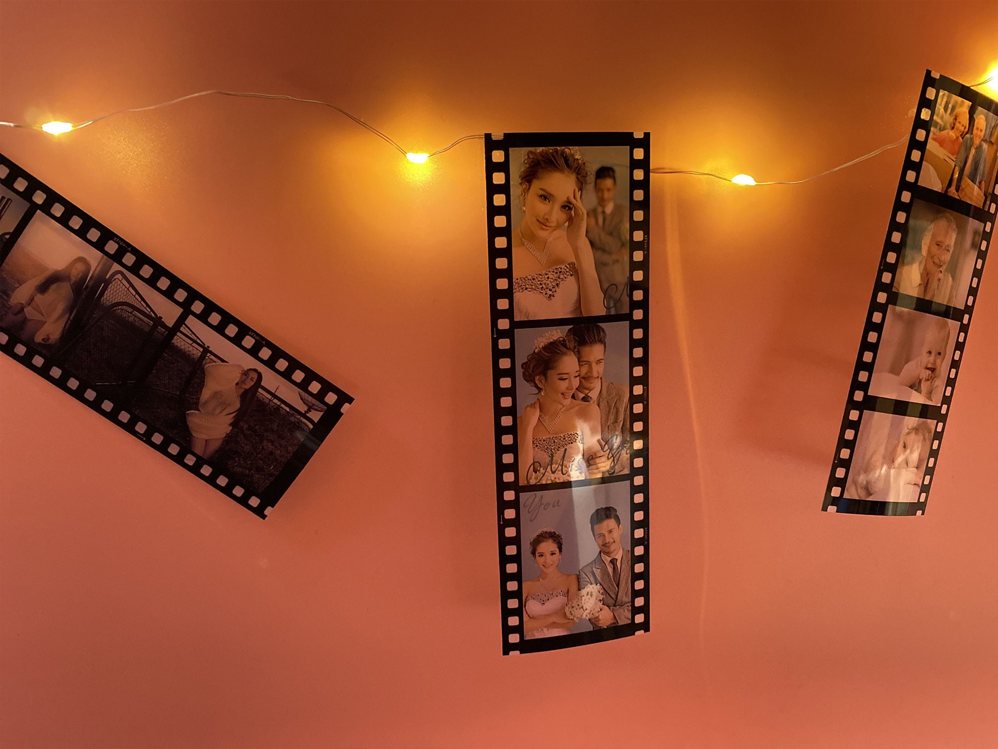 Personalised Film Photo Bookmark / Your Photo Gift Bookworm | Etsy