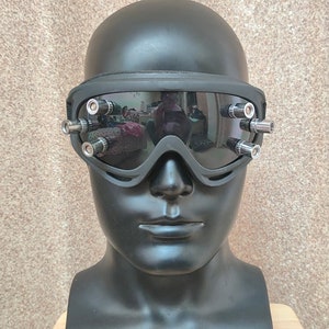 Cyberpunk Eye Mask - Cyber Goggles Mask - Samurai Goggles - Tactical ...