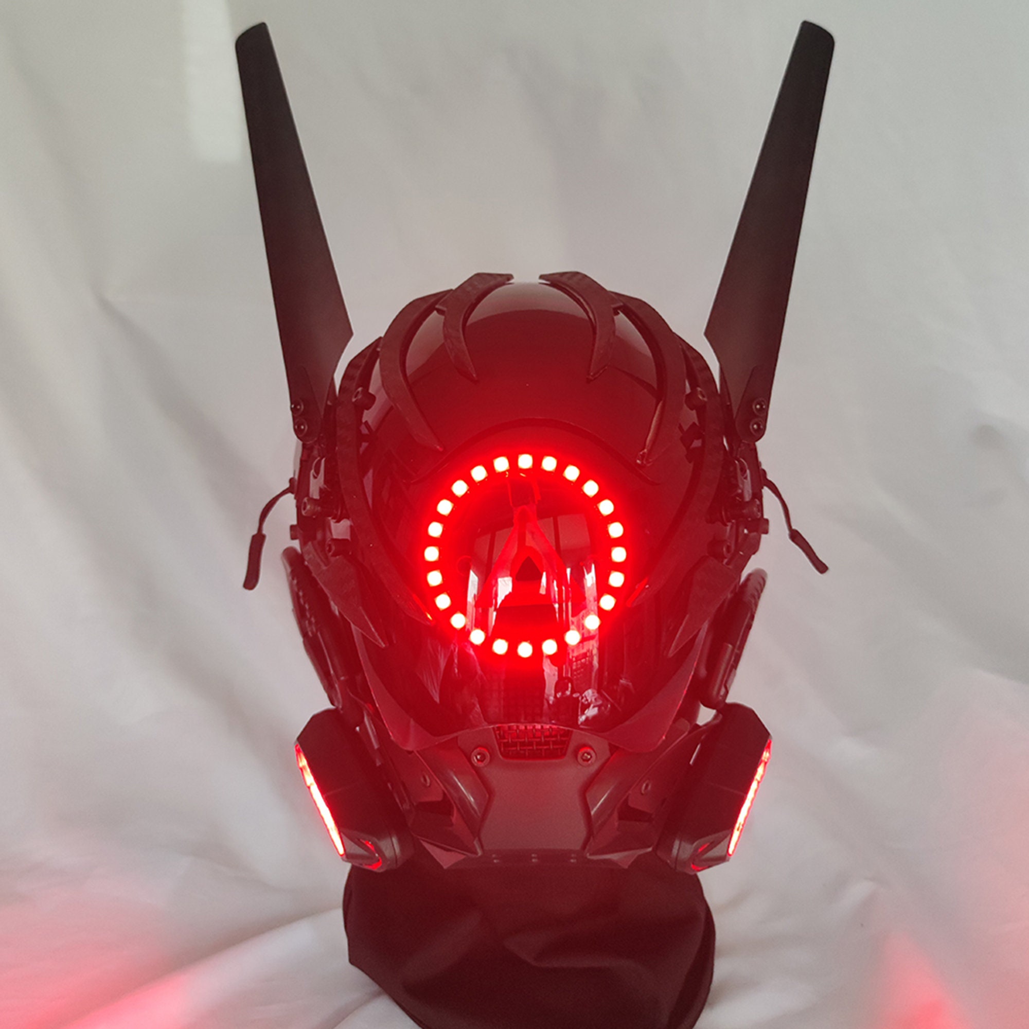 Cyberpunk Mask Cyber Mask Samurai Helmet Tactical Helmet - Etsy
