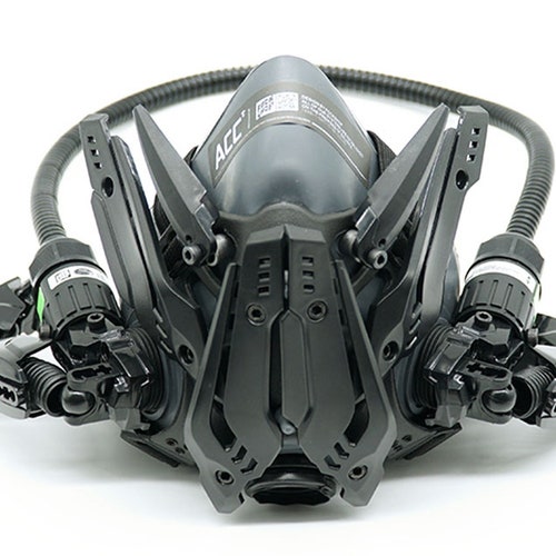 Cyberpunk Mask Samurai Mask Tactical Helmet Cosplay - Etsy
