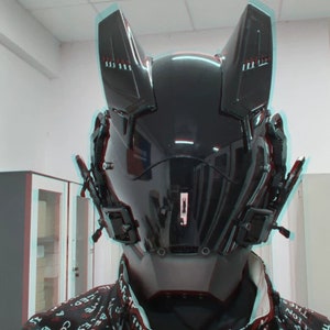 Voice Changer Cyberpunk Mask Based Mask - Etsy