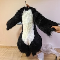 Slim-digi White Fursuit Bodysuit - NEW - Etsy