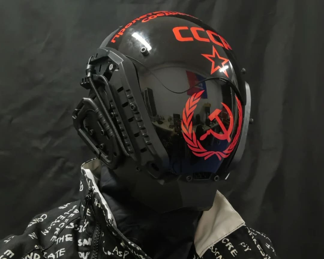 Voice Changer Cyberpunk Mask Cyber Mask - Etsy