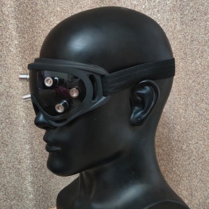 Cyberpunk Eye Mask - Cyber Goggles Mask - Samurai Goggles - Tactical ...