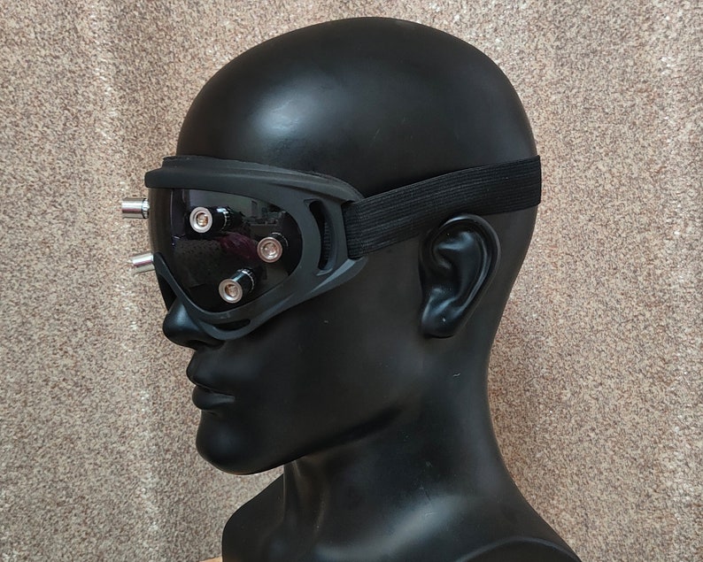 Cyberpunk Eye Mask Cyber Goggles Mask Samurai Goggles - Etsy