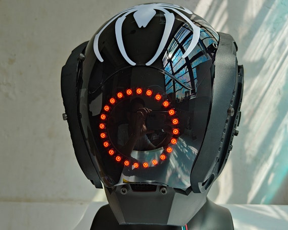 Cyberpunk Mask Cyber Mask Samurai Helmet Tactical Helmet - Etsy