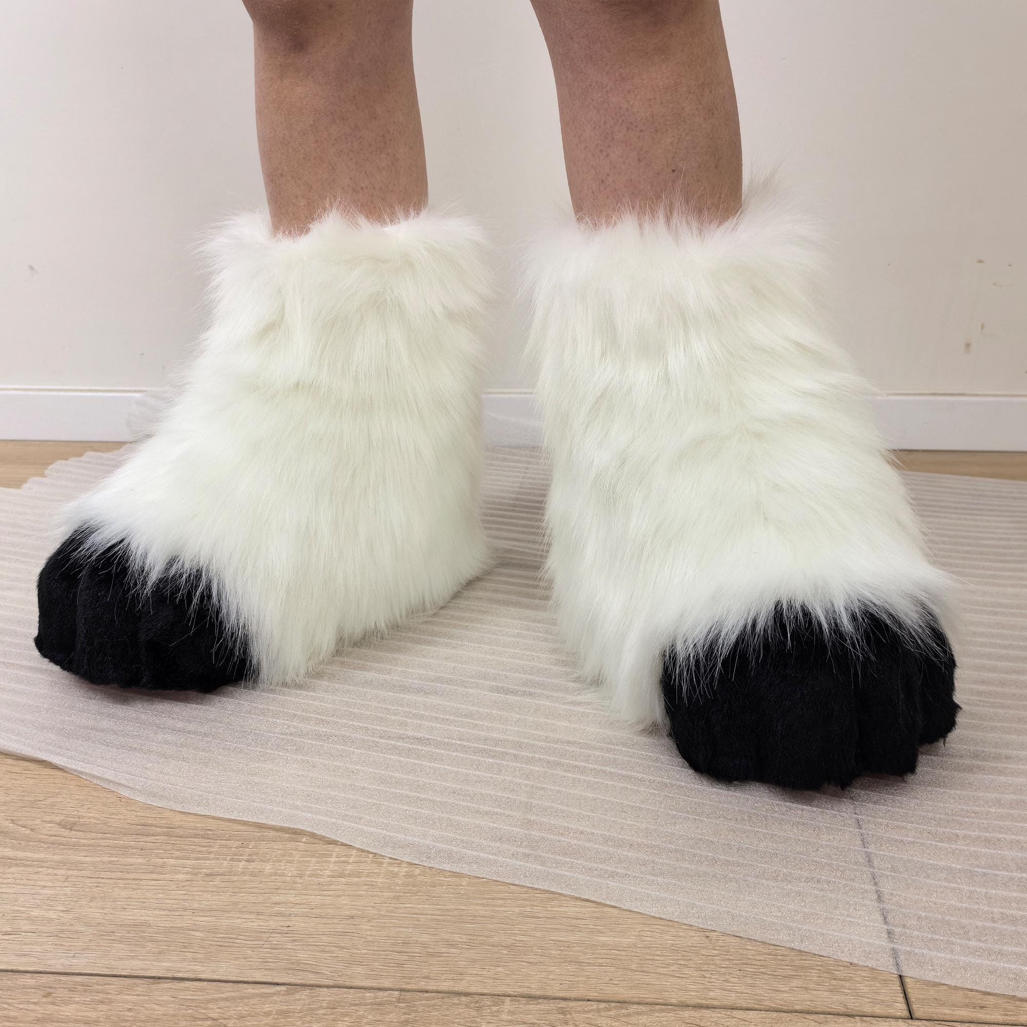 Fursuit Hand and Feet Paws - Furry Gloves With Squeaking - Outdoor ...