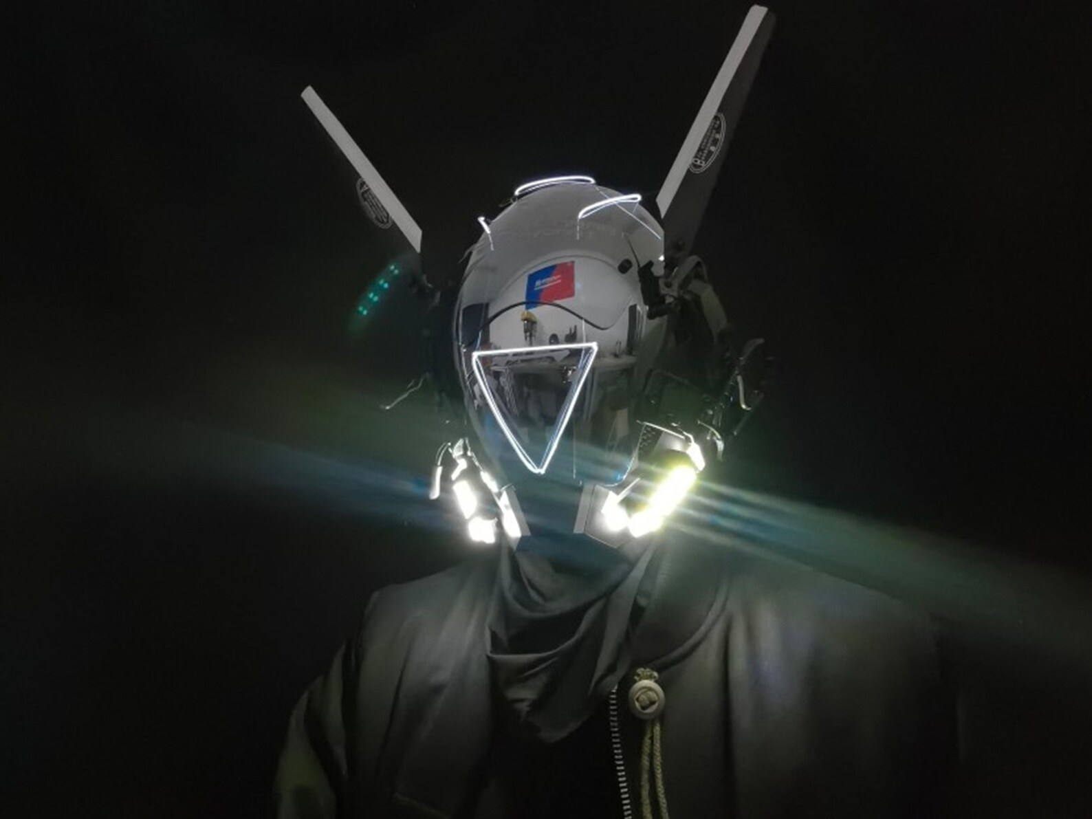 Cyberpunk Mask Cyber Mask Samurai Helmet Tactical Helmet - Etsy