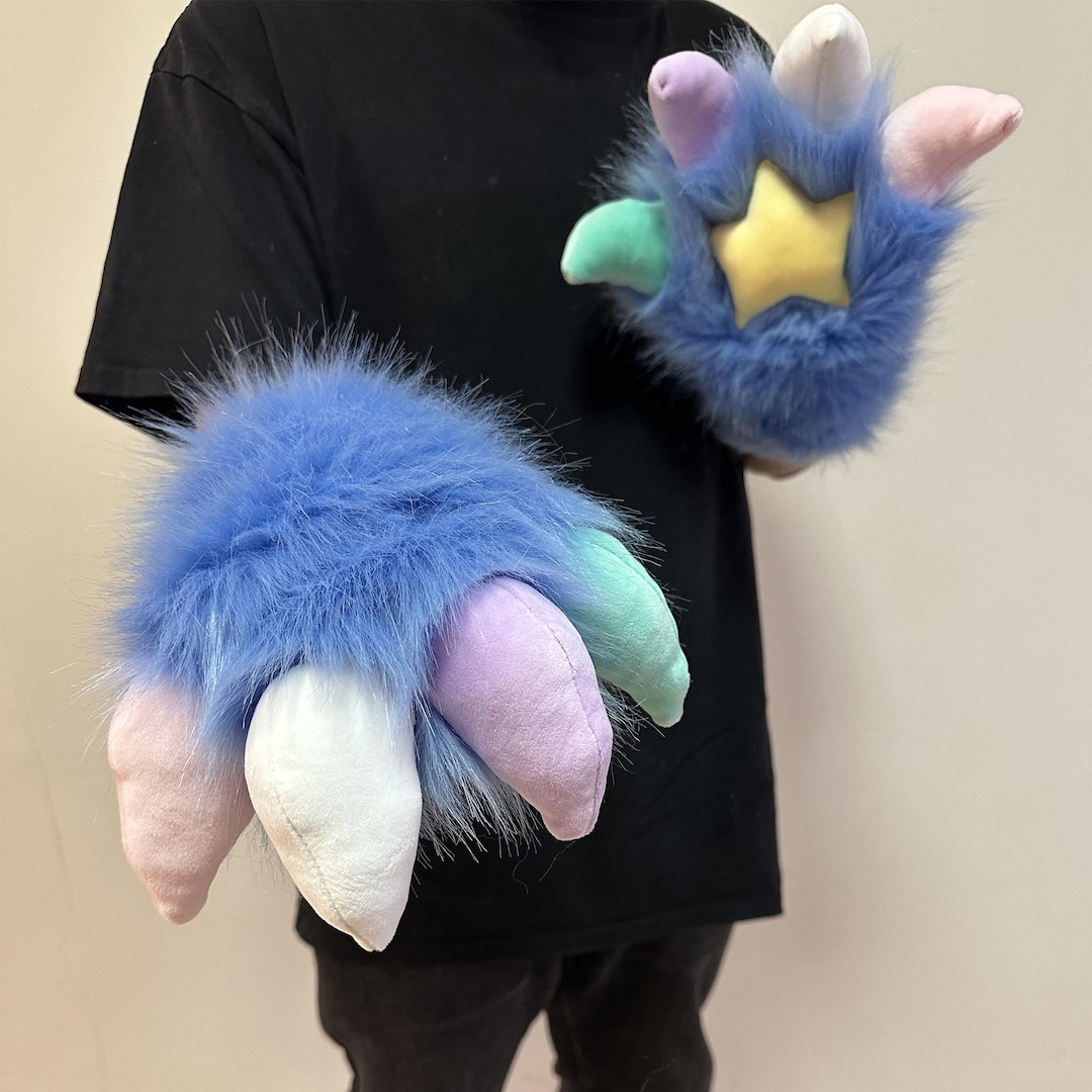 Fursuit Dragon Paws : Furry Gloves With Squeak , Available for ...