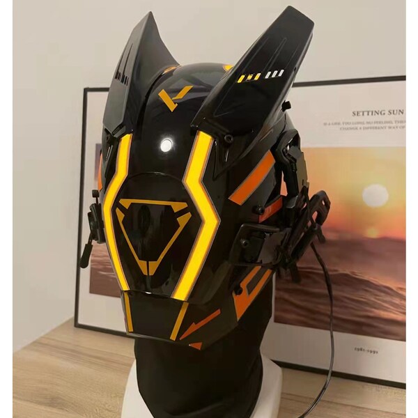 Cosplay Cyberpunk Mask - Etsy