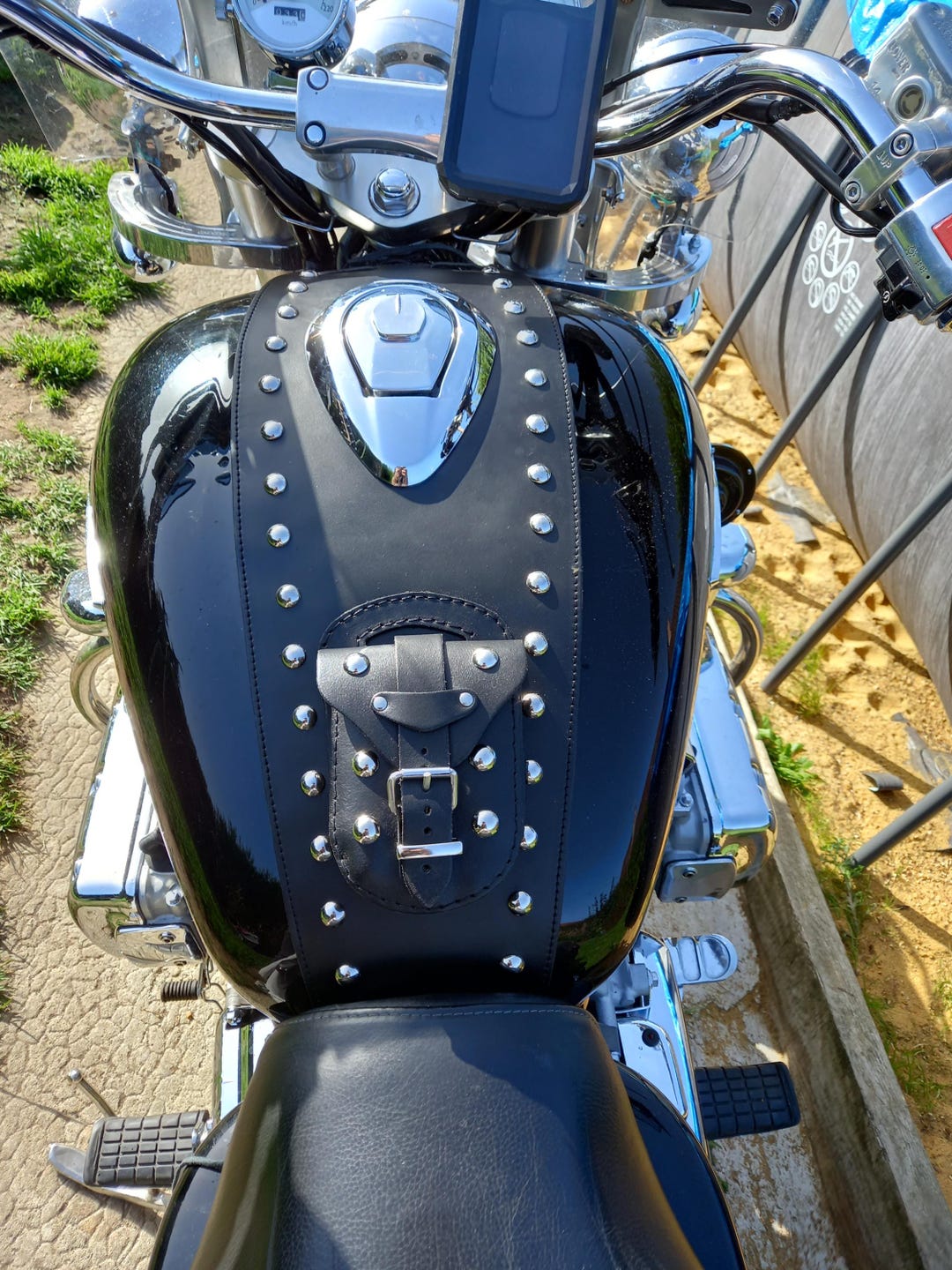 Honda GL1500 FC6 VALKYRIE Leather Tank Chap Cover Bra Panel - Etsy