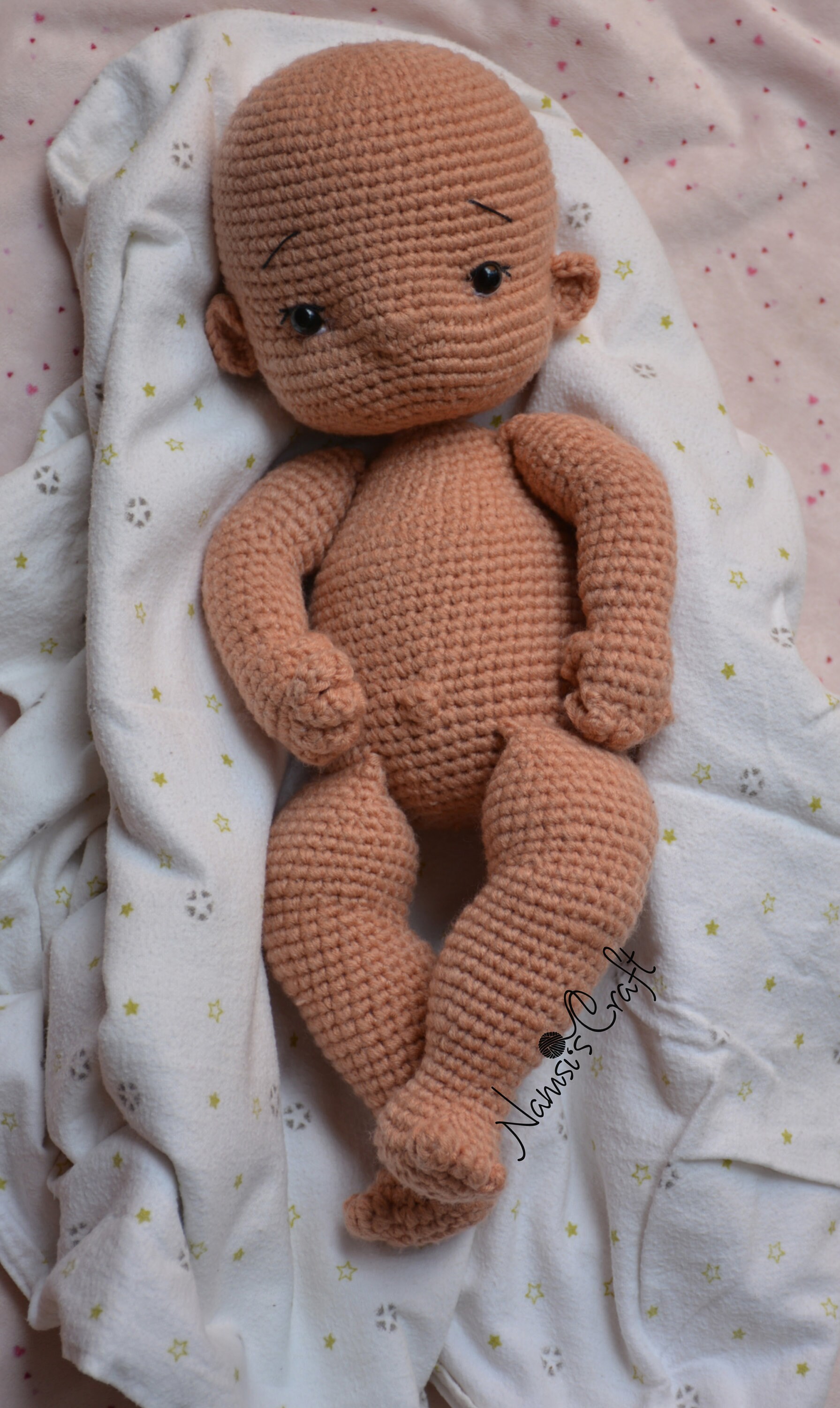 Newborn Baby Model Crochet Doll Anatomy Model Childbirth Doll Model ...