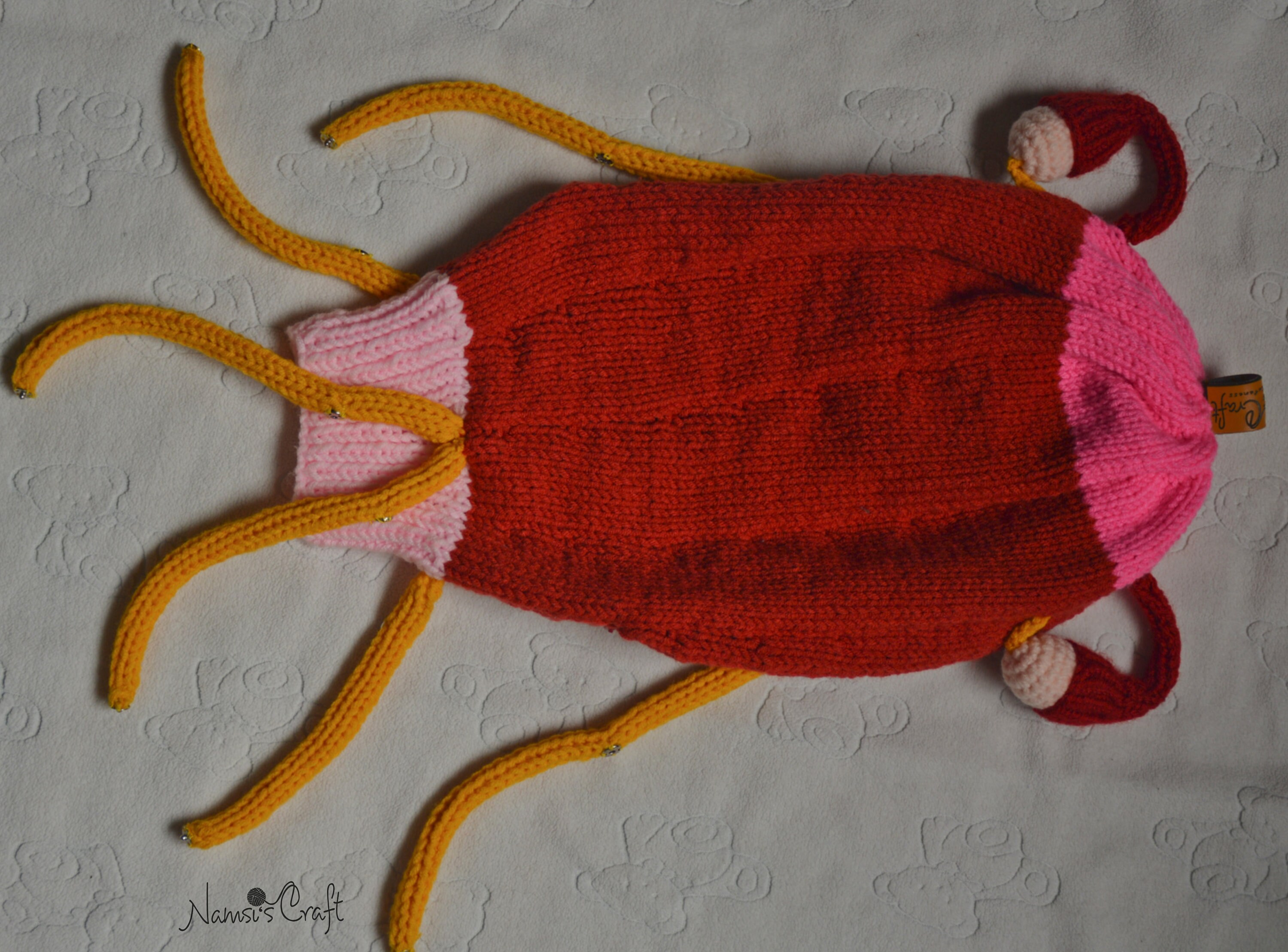 Full Term Knitted Uterus With Uterine Ligaments, Fundus, Cervix and ...