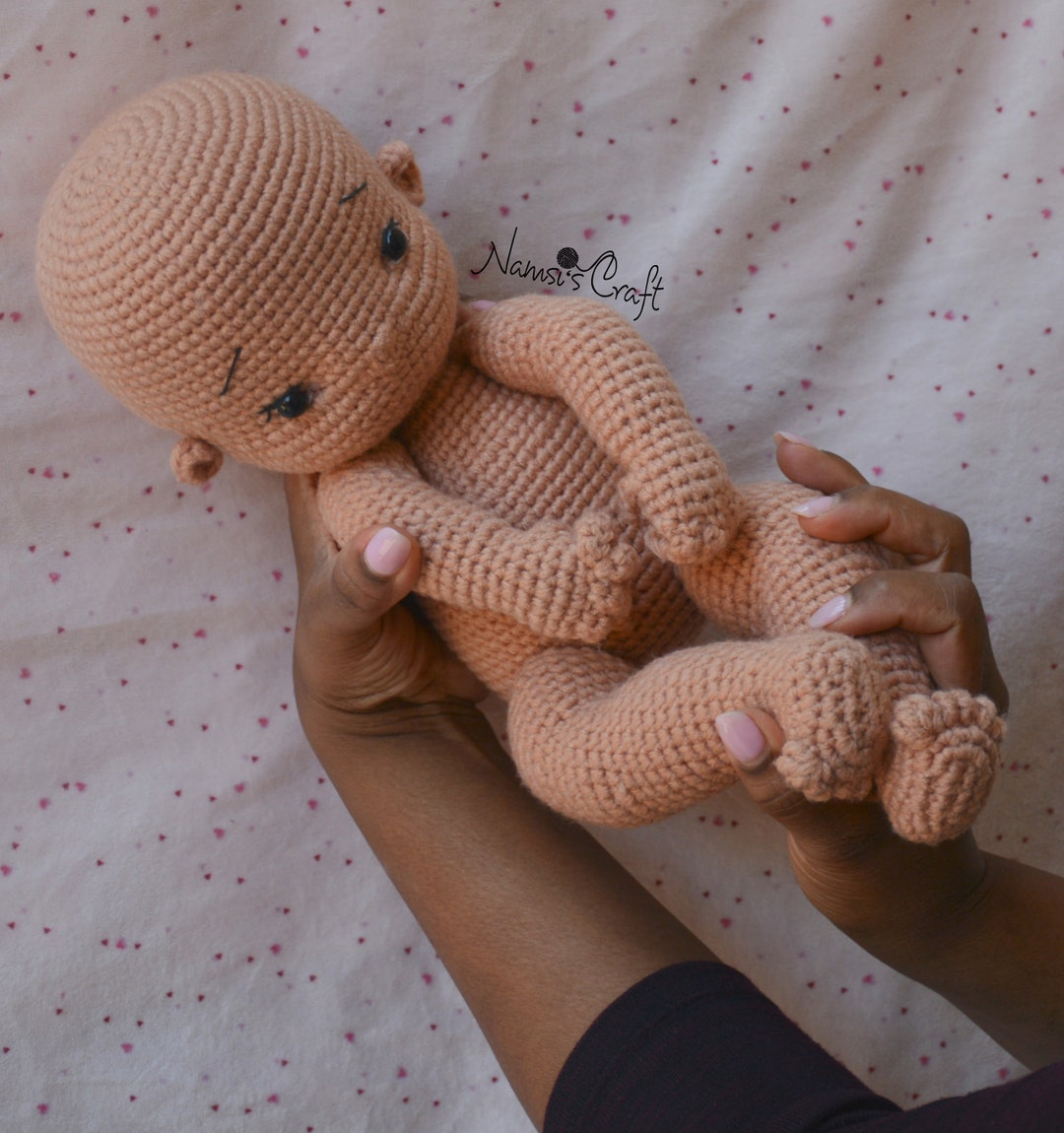 Newborn Baby Model | Crochet Doll | Anatomy Model | Childbirth Doll ...