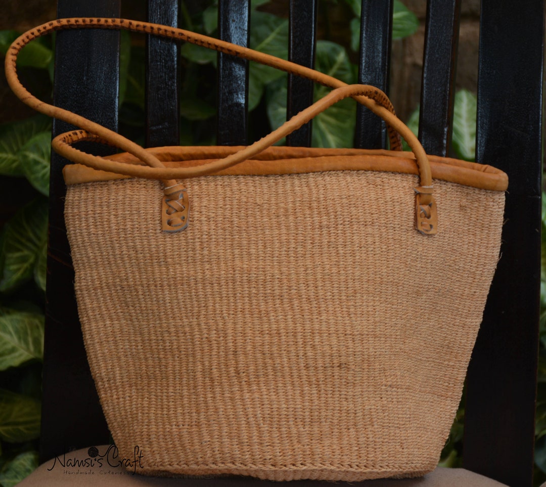 Natural Sisal Purse | Sisal Bag | Kiondo Bag | African Basket | Kenyan ...