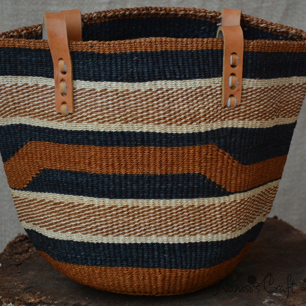 Sisal Basket - Etsy