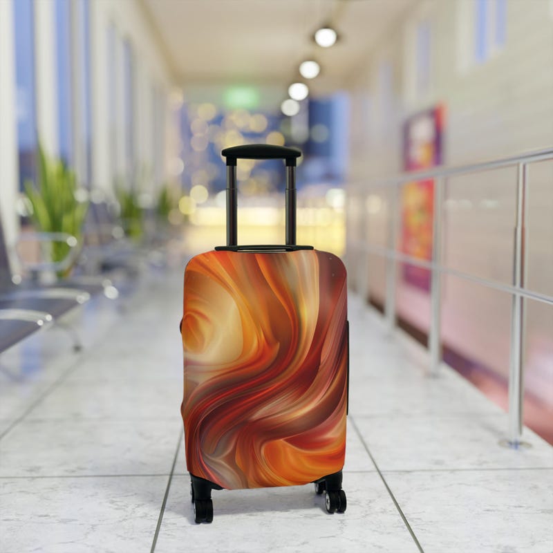 Abstract Suitcase Cover - Etsy