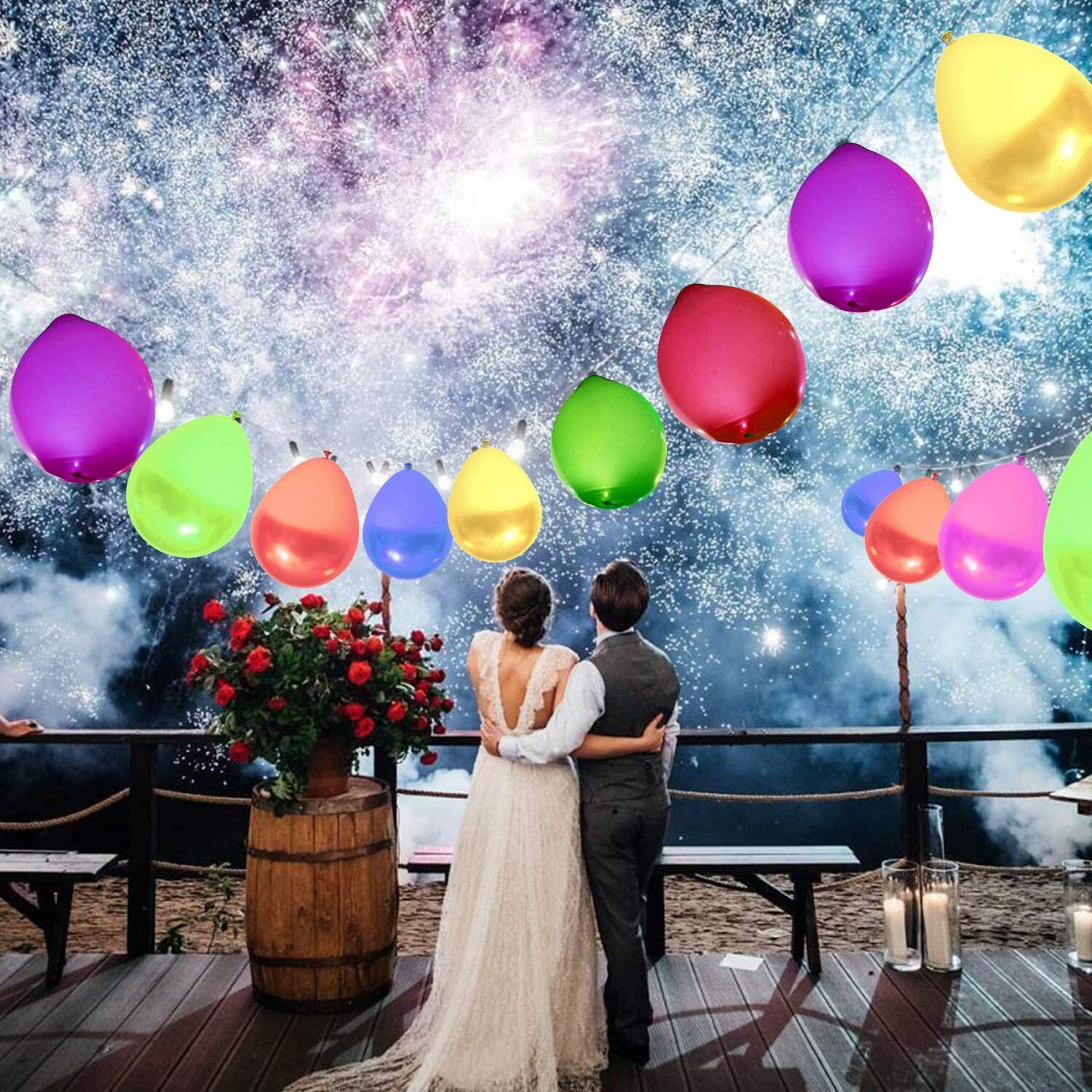 32 PACK Colorful LED Balloons Perfect for Weddings - Etsy