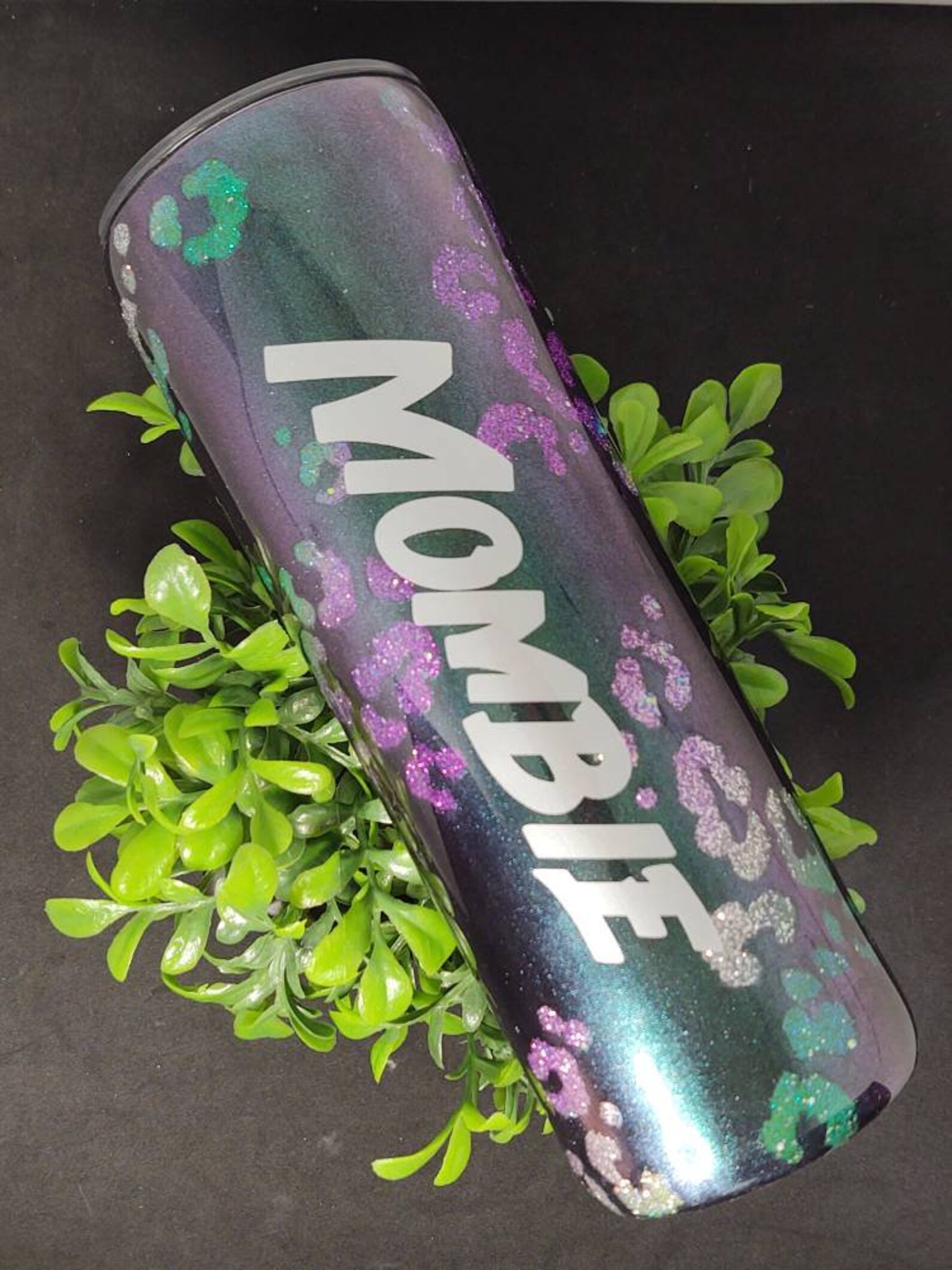 Mombie Tumbler // Mom Mug //leopard Print Tumbler // - Etsy
