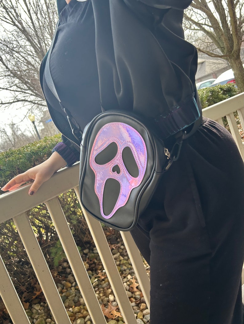 Scream Ghost Crossbody Purse Horror 90s Fashion Y2k Nostalgia Millenial ...