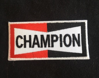 Champion patch | Etsy