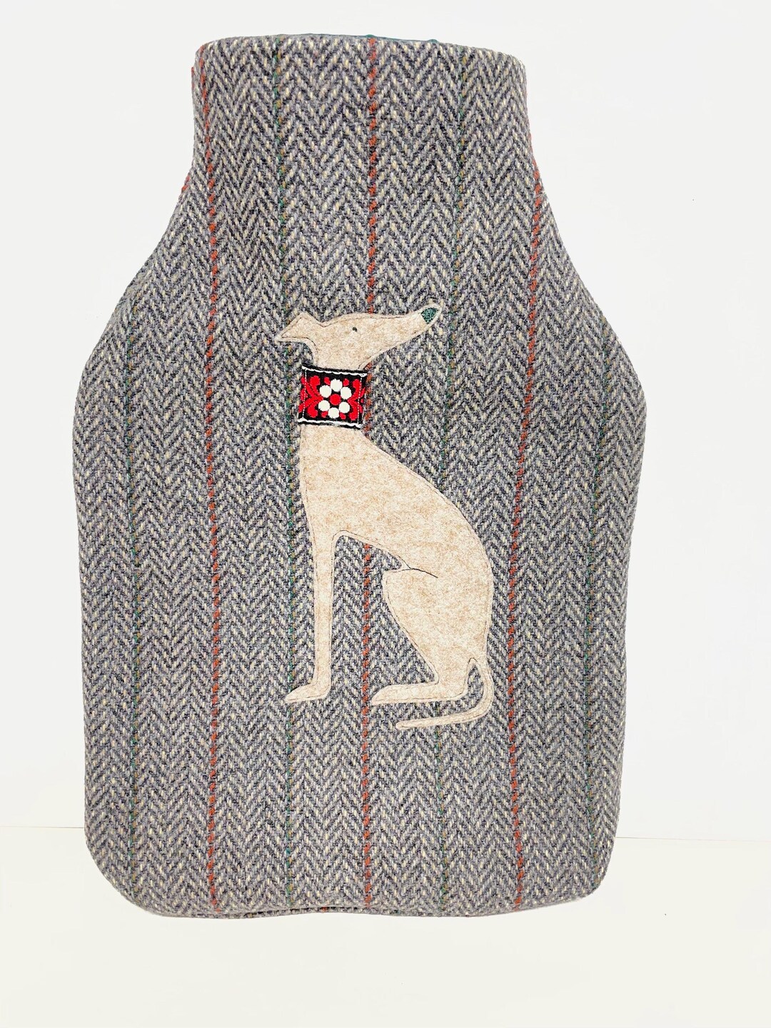 Handmade Tweed Whippet Hot Water Bottle Cover , Whippet Gift . - Etsy