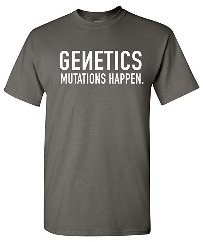 SignatureTshirts Mens Genetics mutations Happen. Funny T-Shirt | Etsy