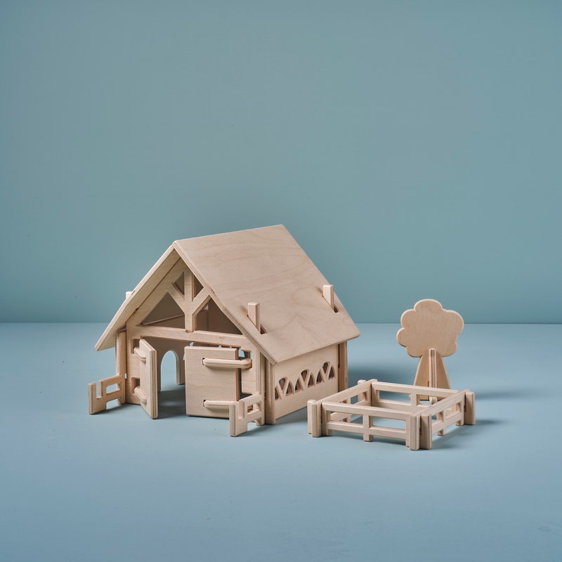Wooden Farm Toys - Etsy