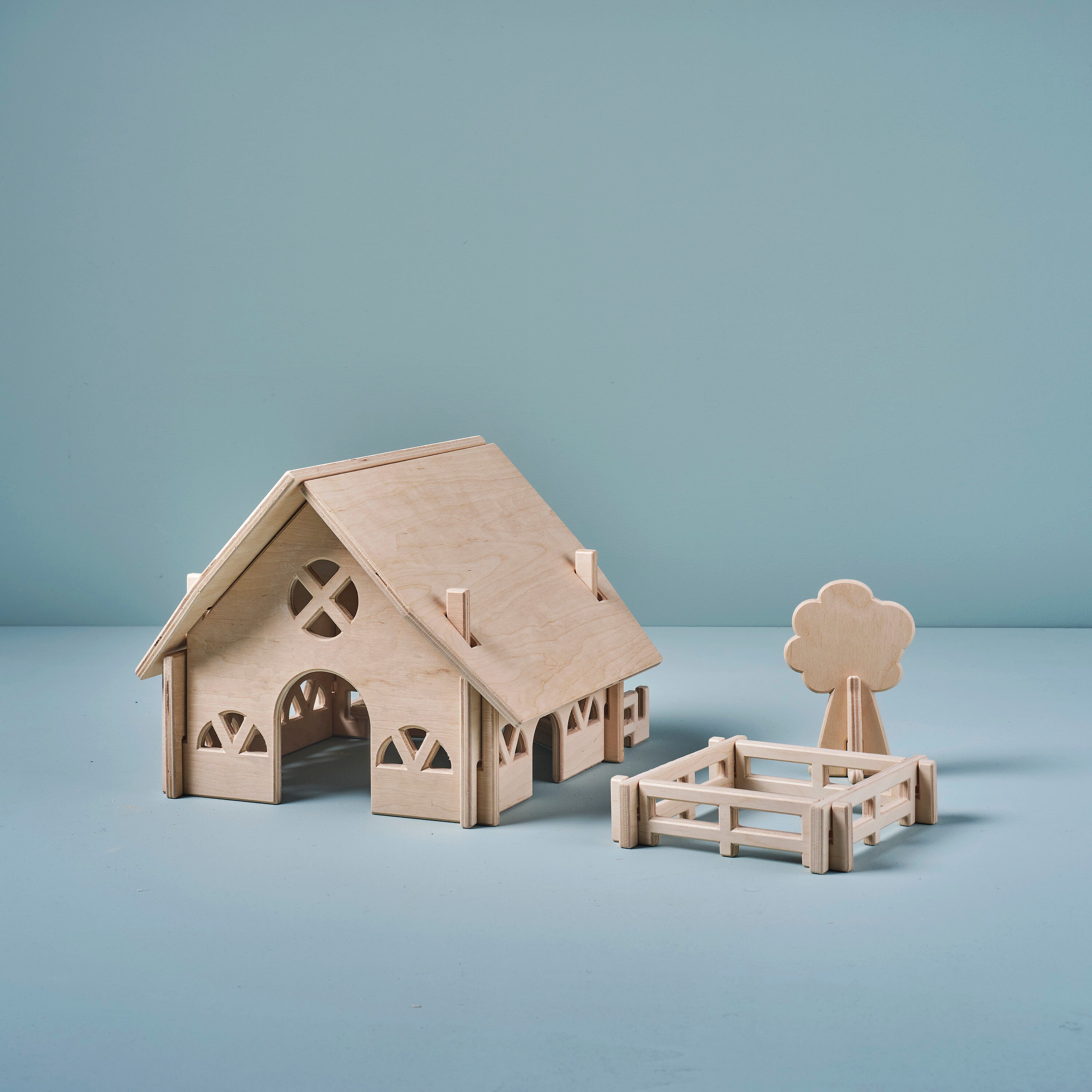 Ecological Wooden Toy Farm for Kids - Sturdy, Functional, and Easy to ...