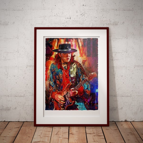 Stevie Ray Vaughan - Etsy
