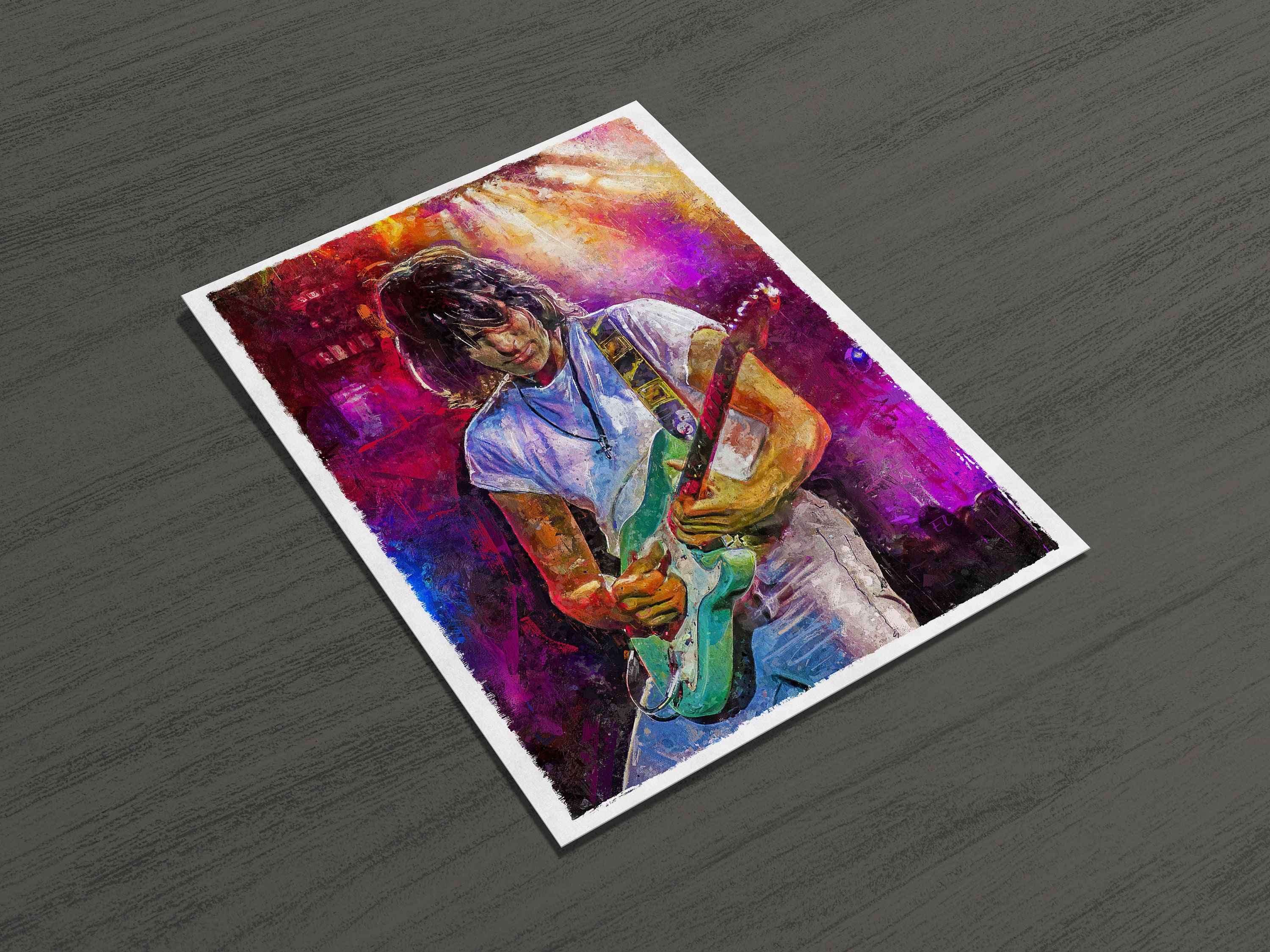 Jeff Beck Art Posters