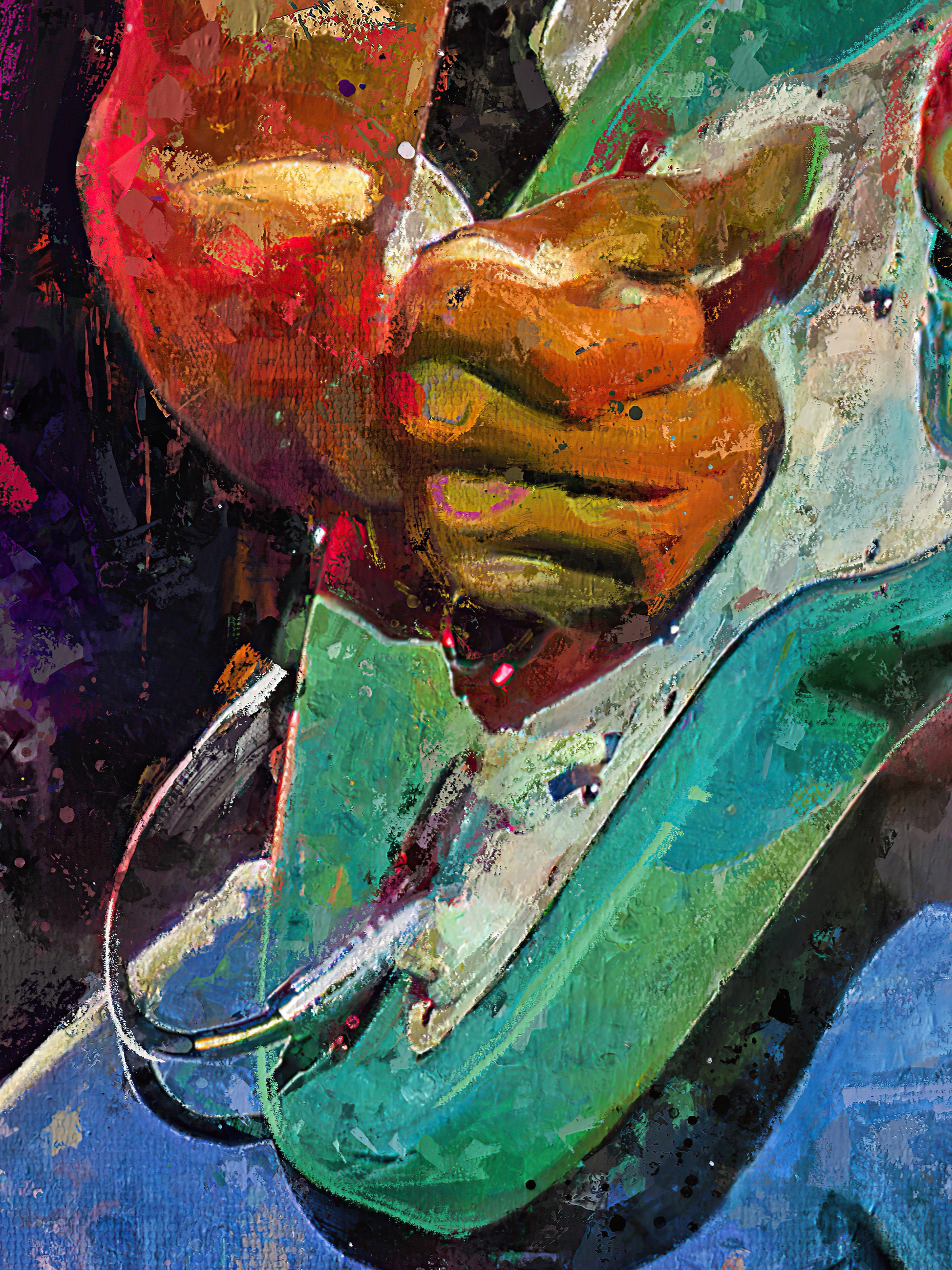 Jeff Beck Art Print Poster Unofficial Unframed - Etsy