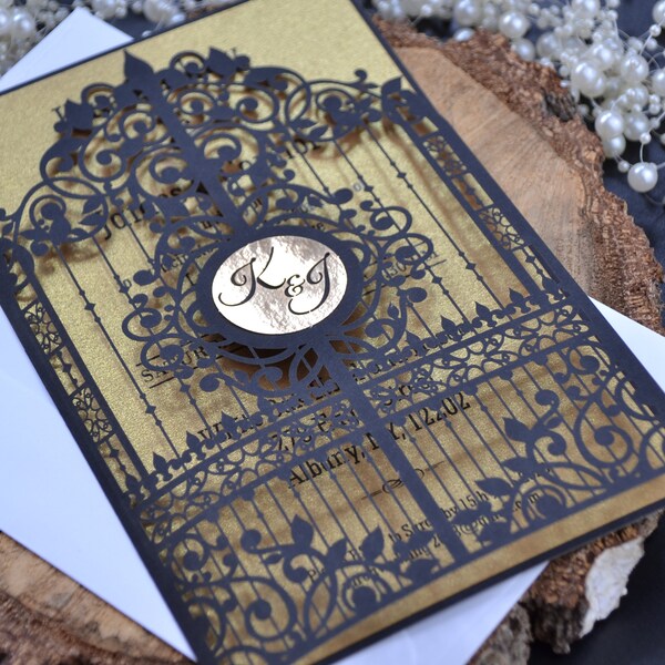 Versace Invitation - Etsy