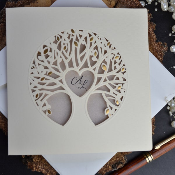 Tree Wedding Invitation - Etsy