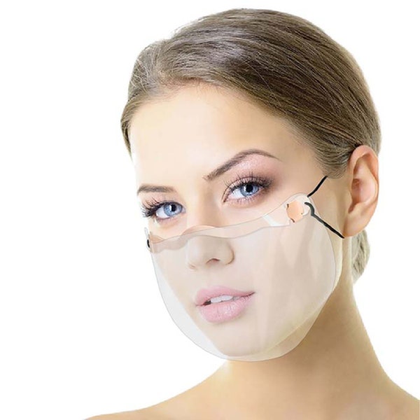 Transparent Face Mask for Teacher - Etsy