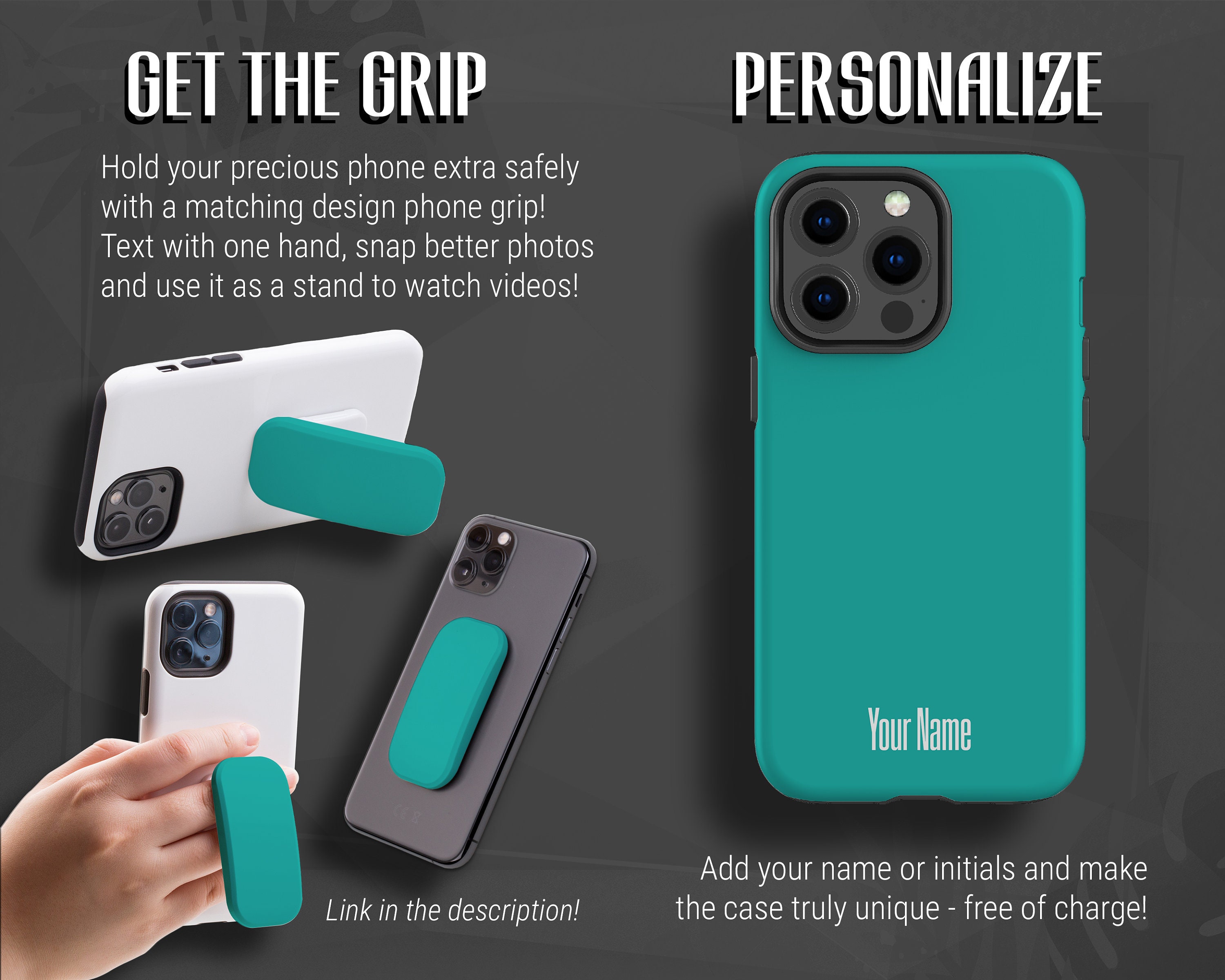 Teal Phone Case Turquoise Pastel Hue Phone 17 Pro | Fit for iPhone 16 ...