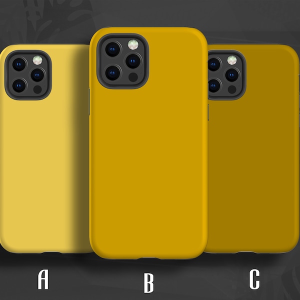 Cute Yellow Phone Case - Etsy