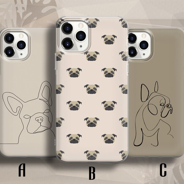 Pug Phone Case - Etsy