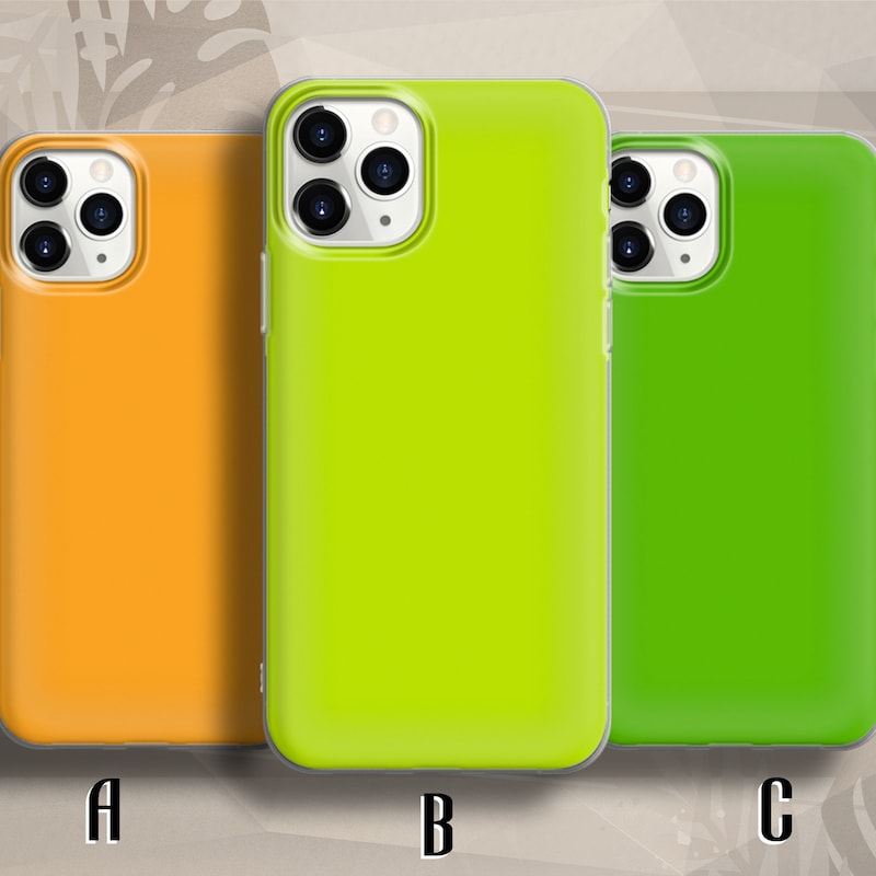 Neon iPhone Case - Etsy