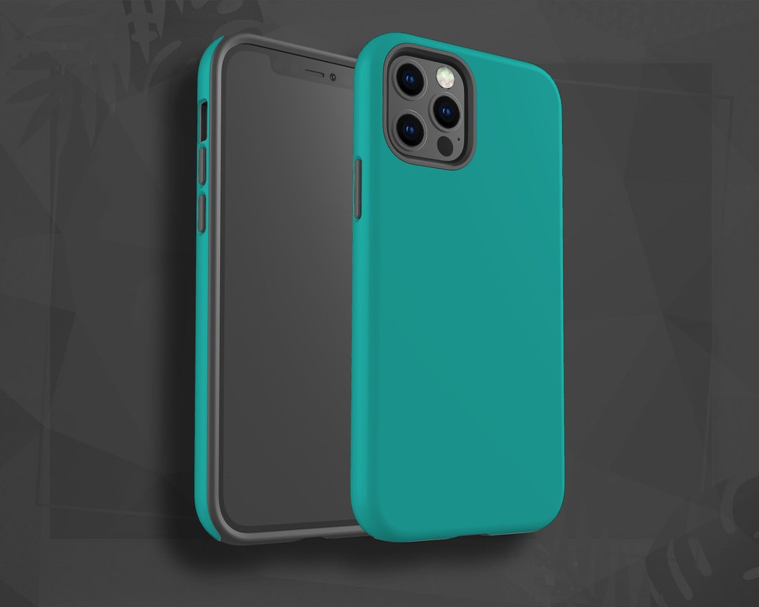 Teal Phone Case Turquoise Pastel Hue Phone 17 Pro | Fit for iPhone 16 ...