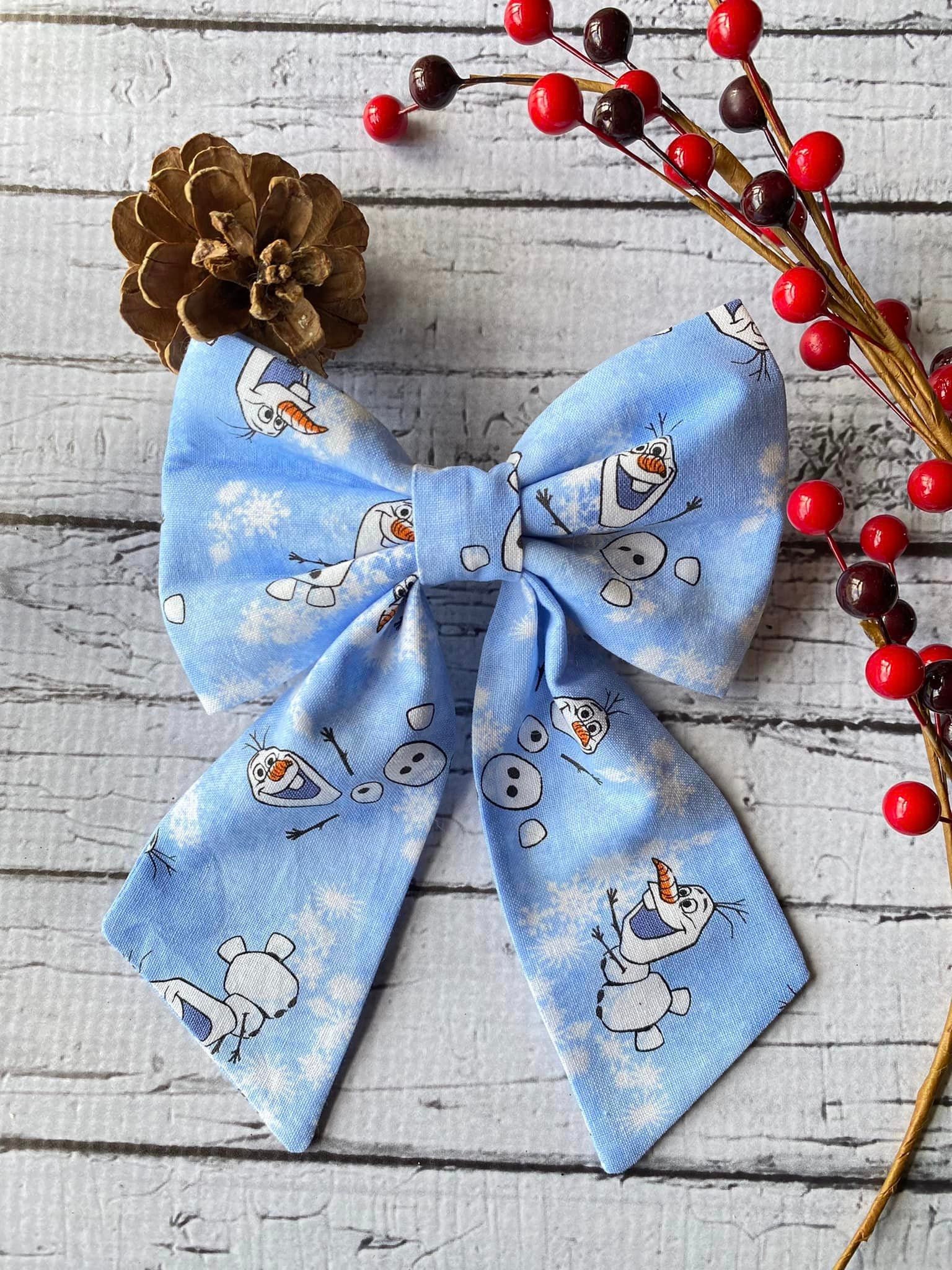 Olaf Bow Ties Olaf Sailor Bows Pet Sailor Bows Frozen Pet - Etsy