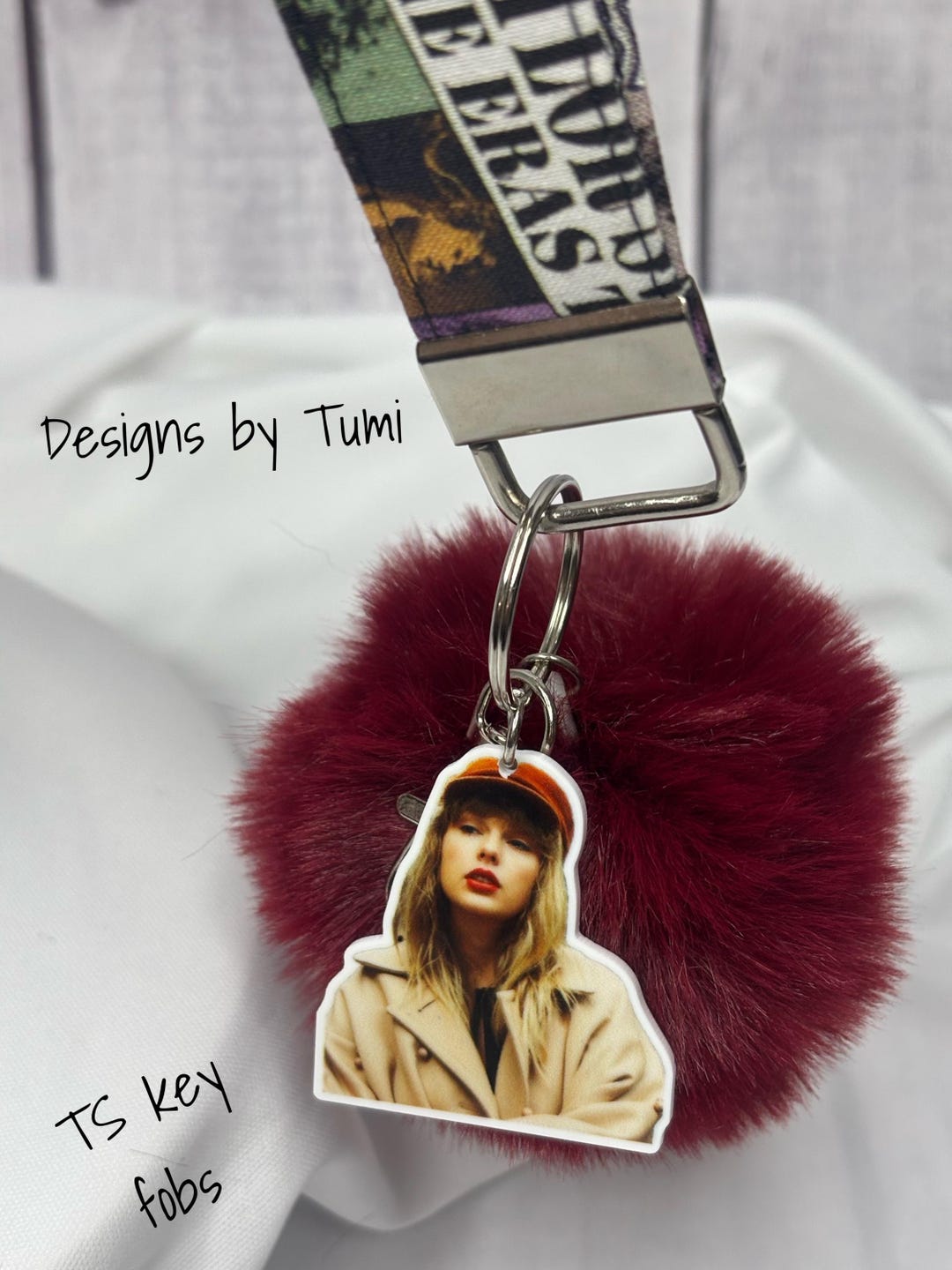 TS Key Fobs, Taylor Swift Key Fobs, Handmade Key Fobs, Fabric Key Fobs ...