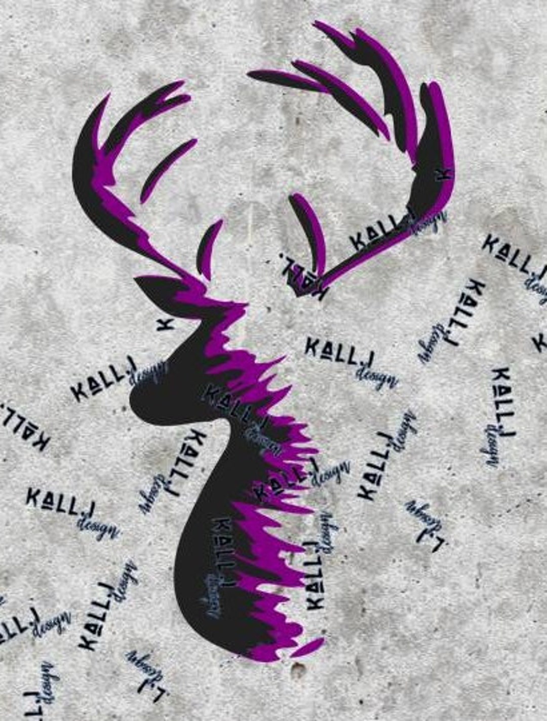 Stag and Dxf File Plot - Etsy