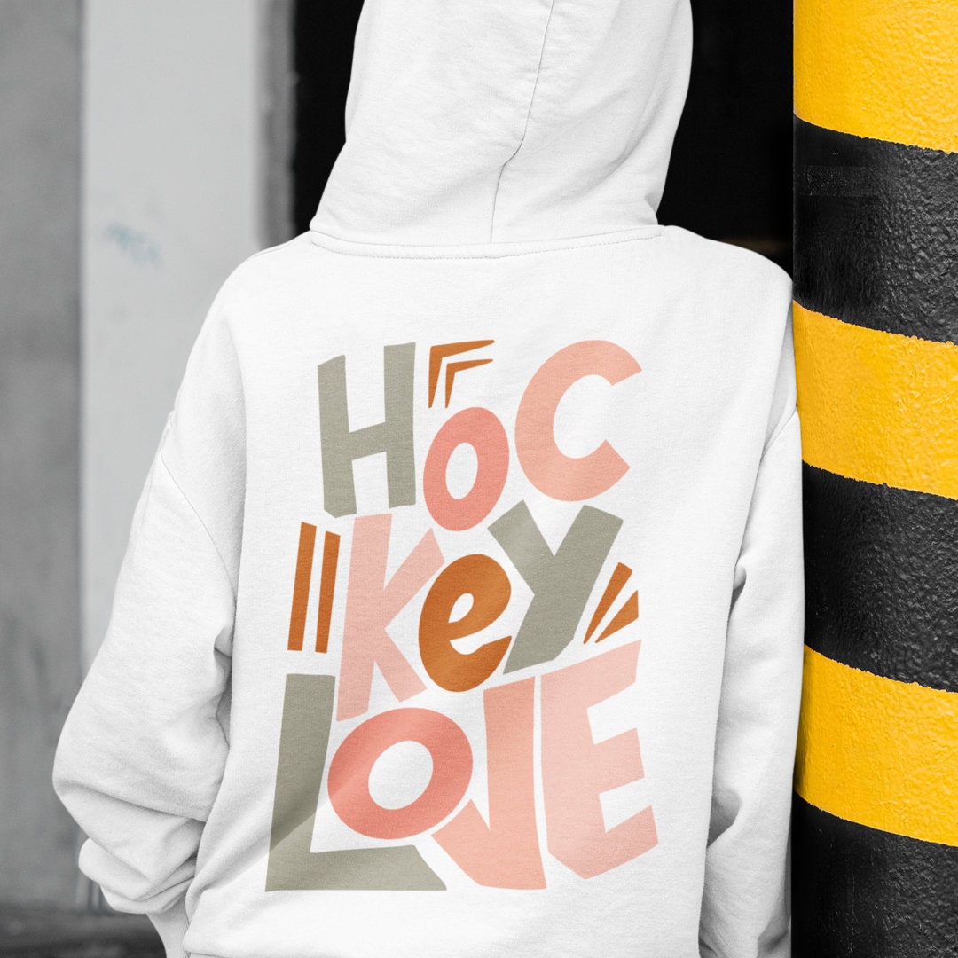 Plotter File Hockey Love SVG Text Design - Etsy