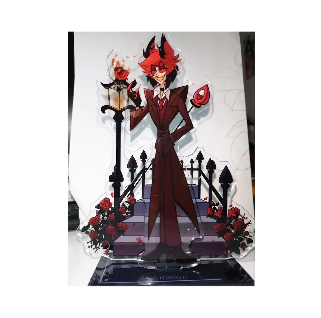 Hazbin Hotel Stands Alastor Stands Acrylic Standsbirthday - Etsy Australia