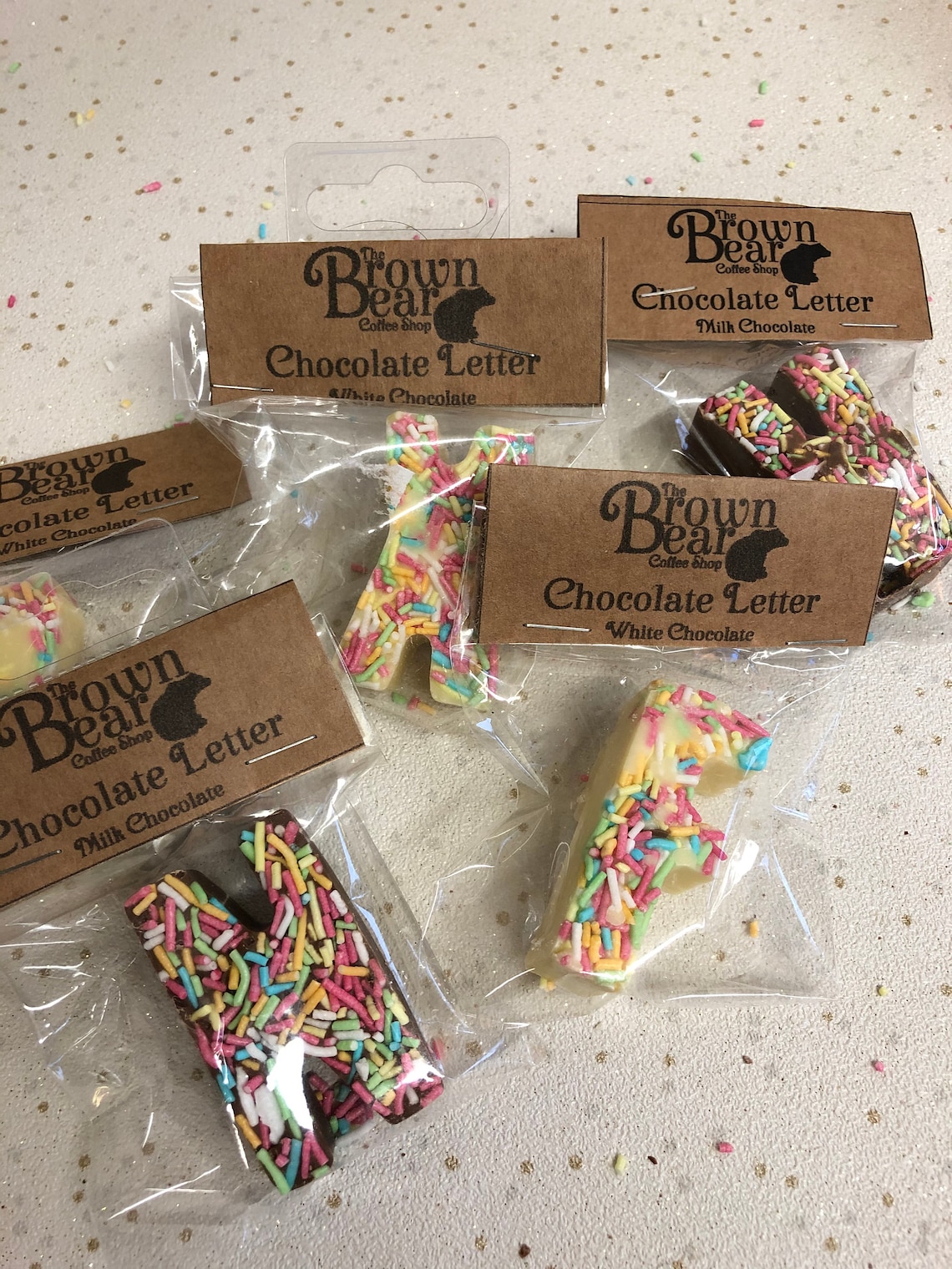 Chocolate Letters - Etsy