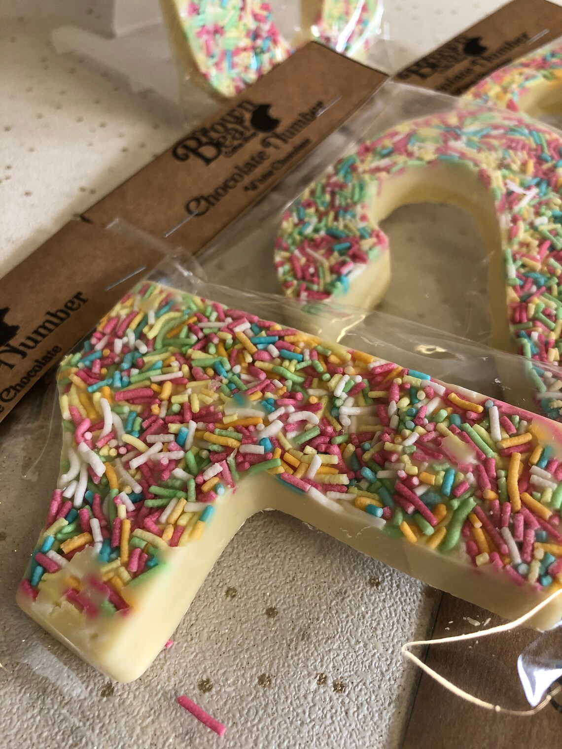 Chocolate Numbers | Etsy