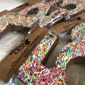 Chocolate Numbers - Etsy