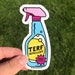 TERF Repellent Sticker Anti Terf Vinyl Sticker Transgender | Etsy UK