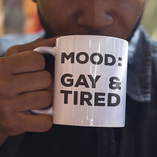 Gay Coffee Mug Boys Can Like Boys Too Inspirational LGBT - Etsy